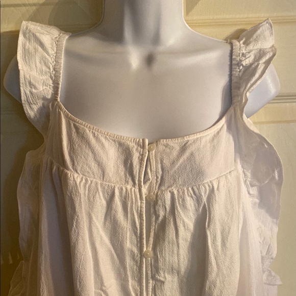 Universal Thread | Dresses | Universal Thread White Ruffle Dress | Poshmark